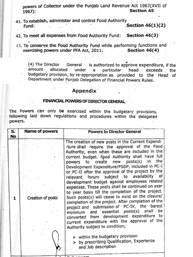 Pfa Regulations 20-Oct-2025 16-51-46 | PDF