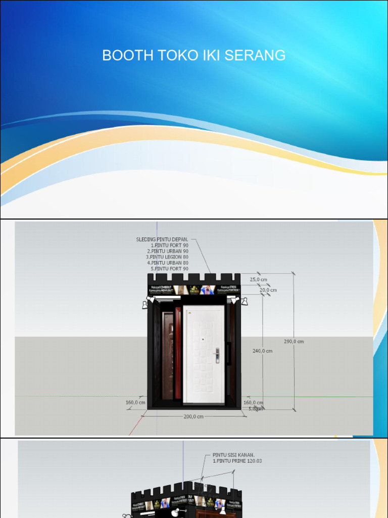 Booth Toko Iki Serang | PDF