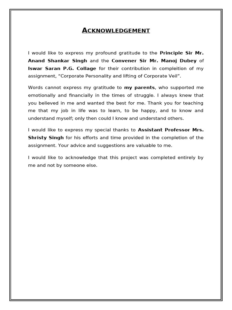 Corporate Personality | PDF | Piercing The Corporate Veil | Corporations