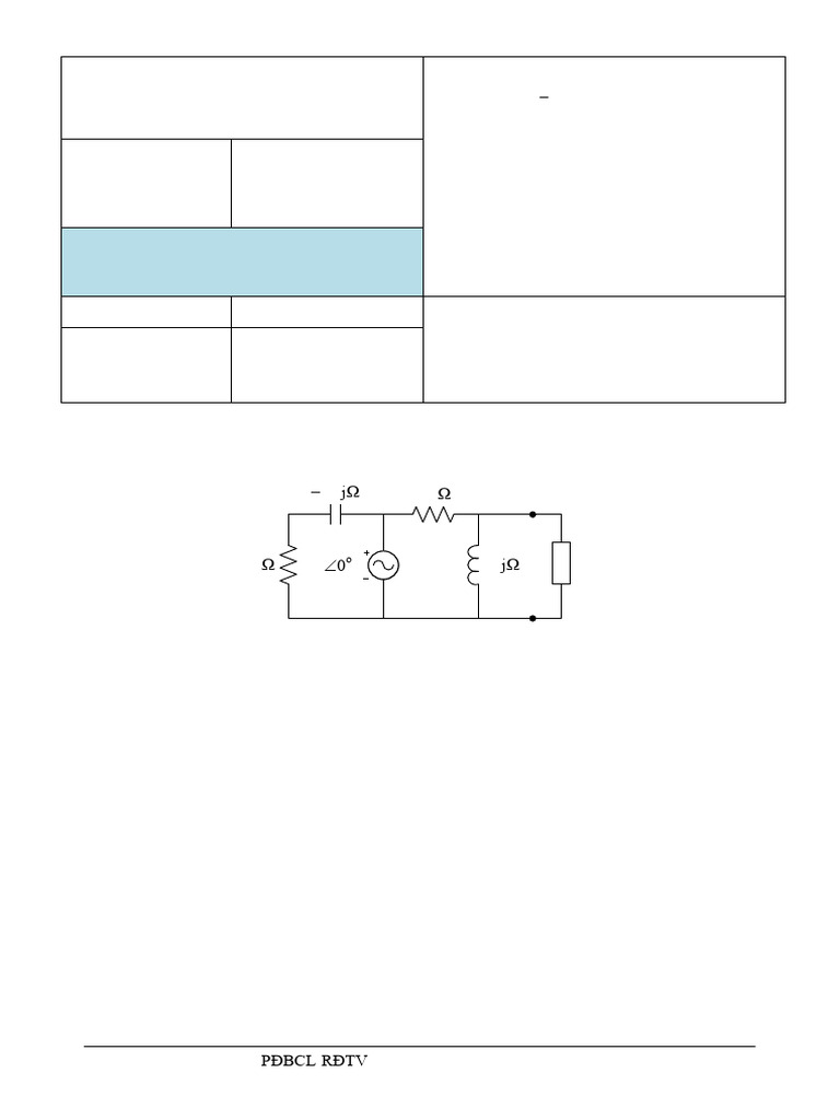 Electrical Circuits Final Exam 2024-2025 | PDF | Electrical Network ...