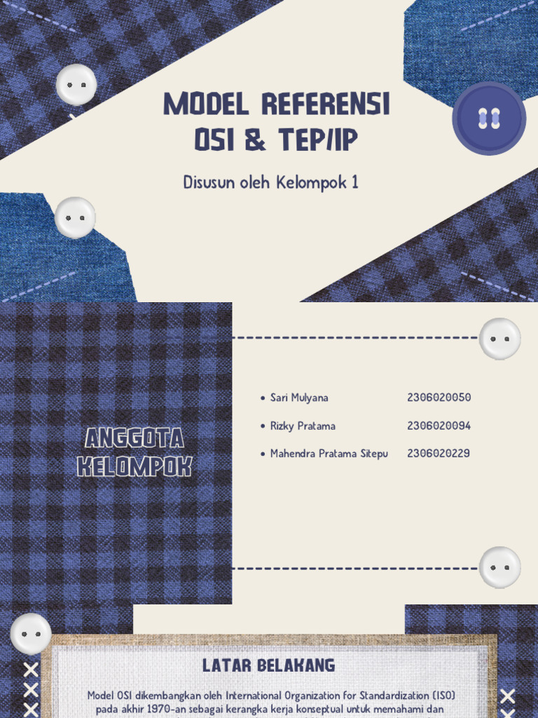 Model Referensi Osi & Tep Ip | PDF