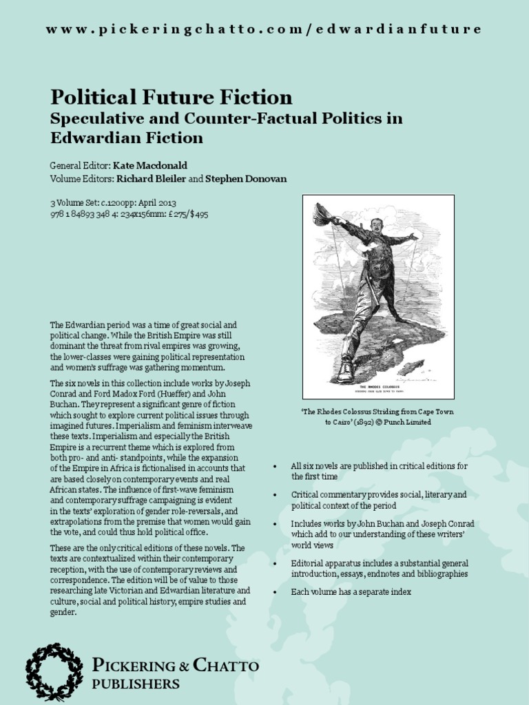 Political Future Fiction Leaflet | PDF | Joseph Conrad | Feminism