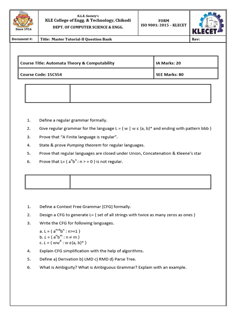 MT CS 5 Atc 15CS54-2 3 | PDF