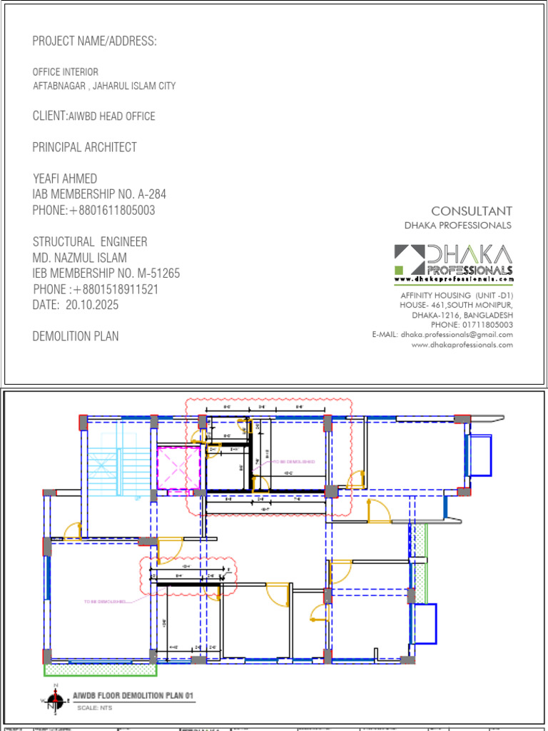 Affinity Housing Demolition Plan | PDF | Architect