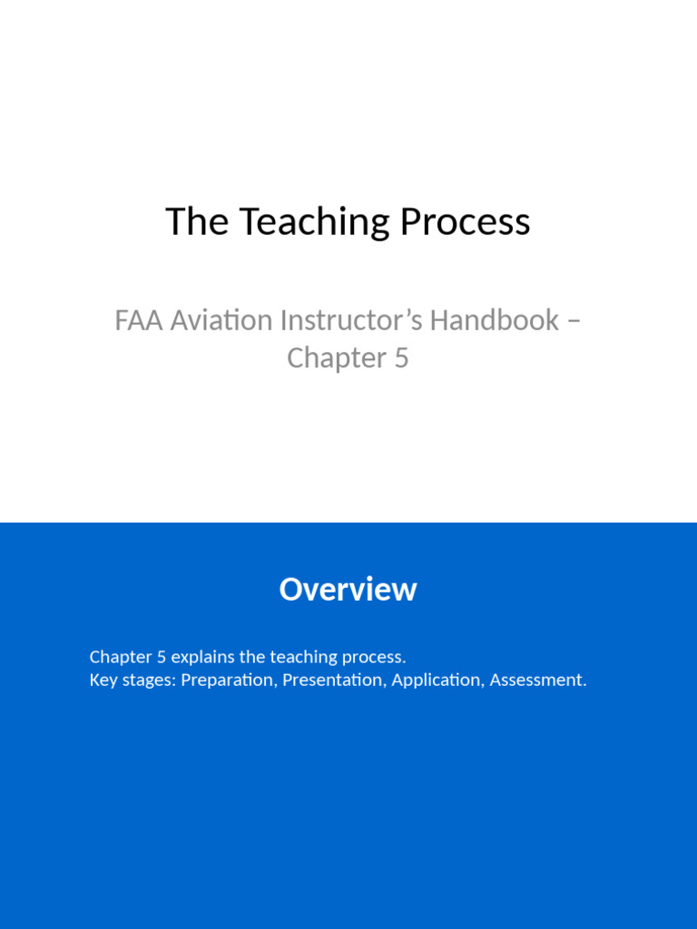 Teaching Process Educational | PDF