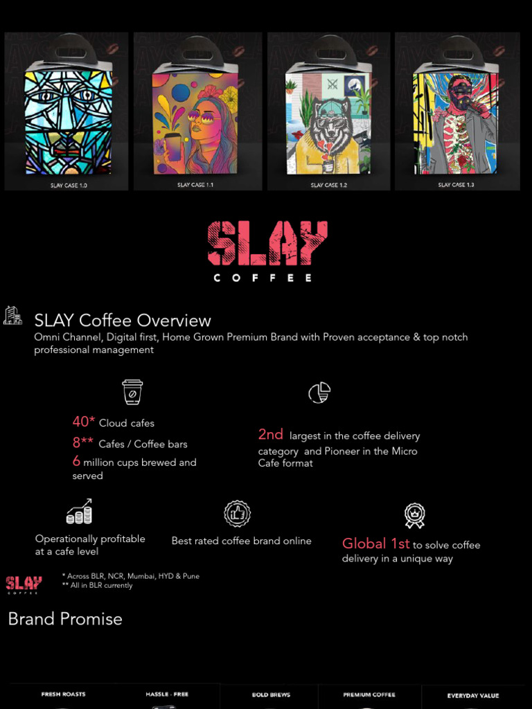 SLAY Coffee Franchise Opportunities | PDF | Franchising | Coffeehouse