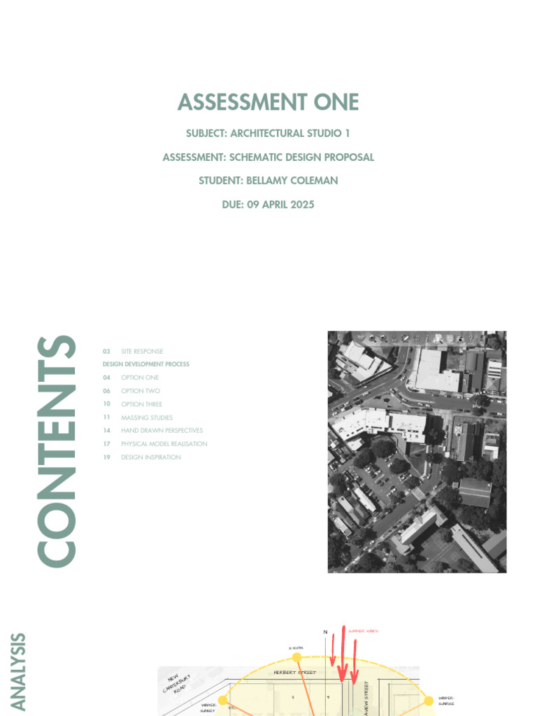 ARC103 Coleman B Assessment 2 | PDF | Infographics | Conceptual Model