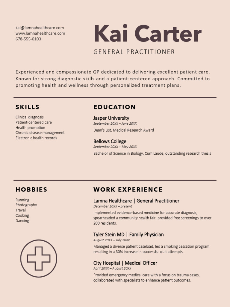 Experienced General Practitioner Profile | PDF