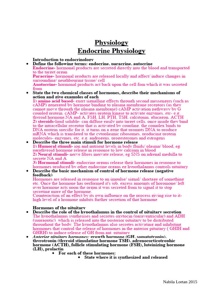 Physiology Endocrine Physiology 16 | PDF | Menstrual Cycle ...