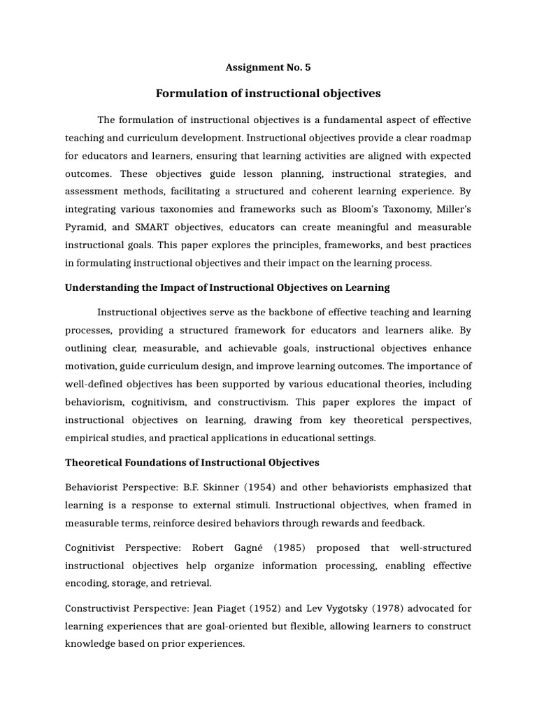 Anjali - Assignment-V - 11.03.2025 | PDF | Educational Assessment | Learning