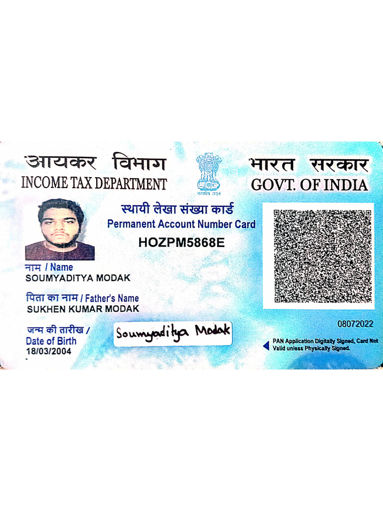 Pan Card | PDF