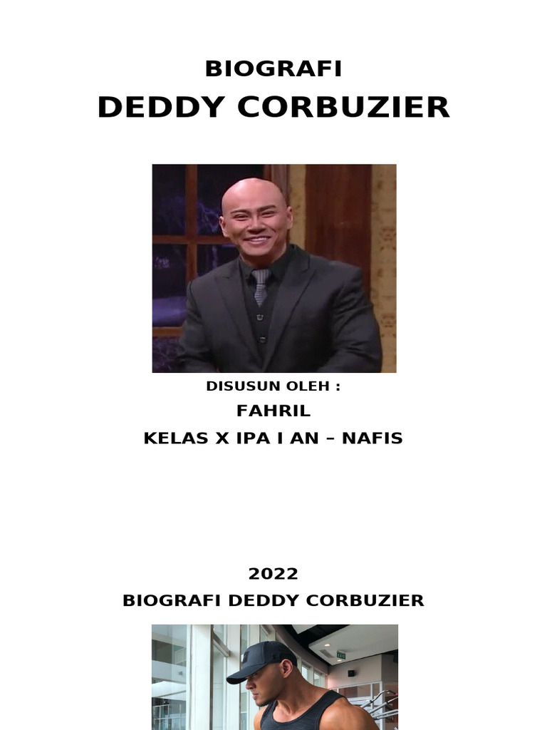 Biografi Deddy Corbuzier | PDF
