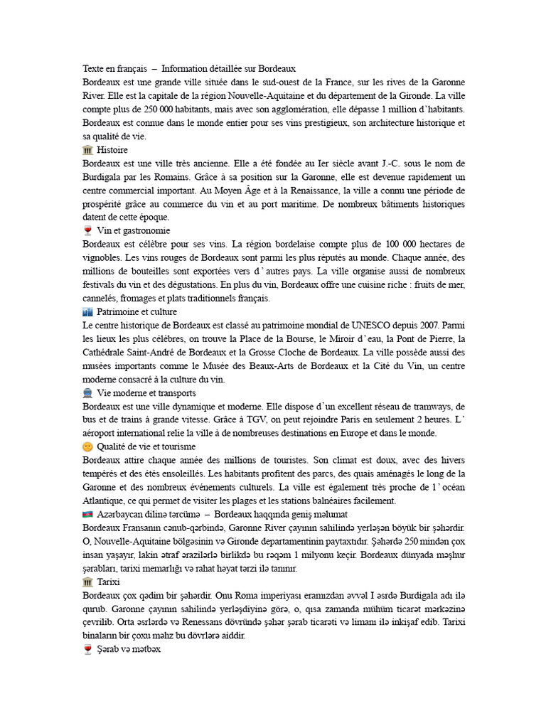 Texte en França | PDF