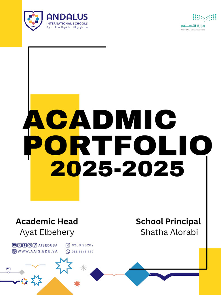 Academic Portfolio Map 2025-2026 | PDF