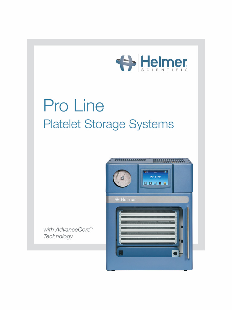 Helmer Platelet Agitator PC Series | PDF