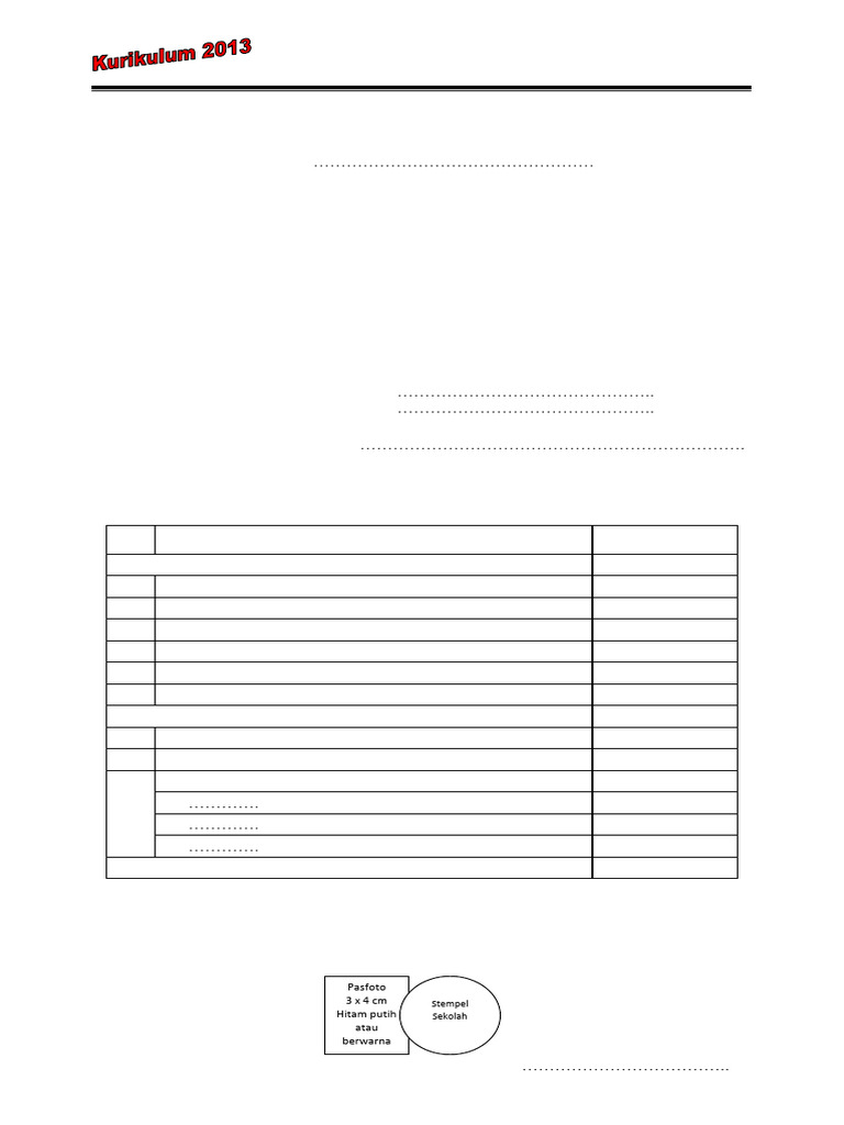 Surat Keterangan Lulus SD 2024/2025 | PDF