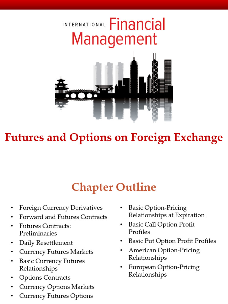 Foreign Exchange Futures and Options Guide | PDF | Futures Contract ...