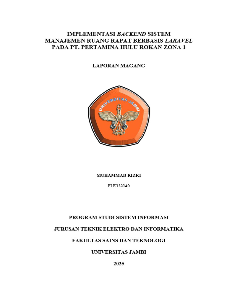 Laporan Magang Fix(Muhammad Rizki) | PDF