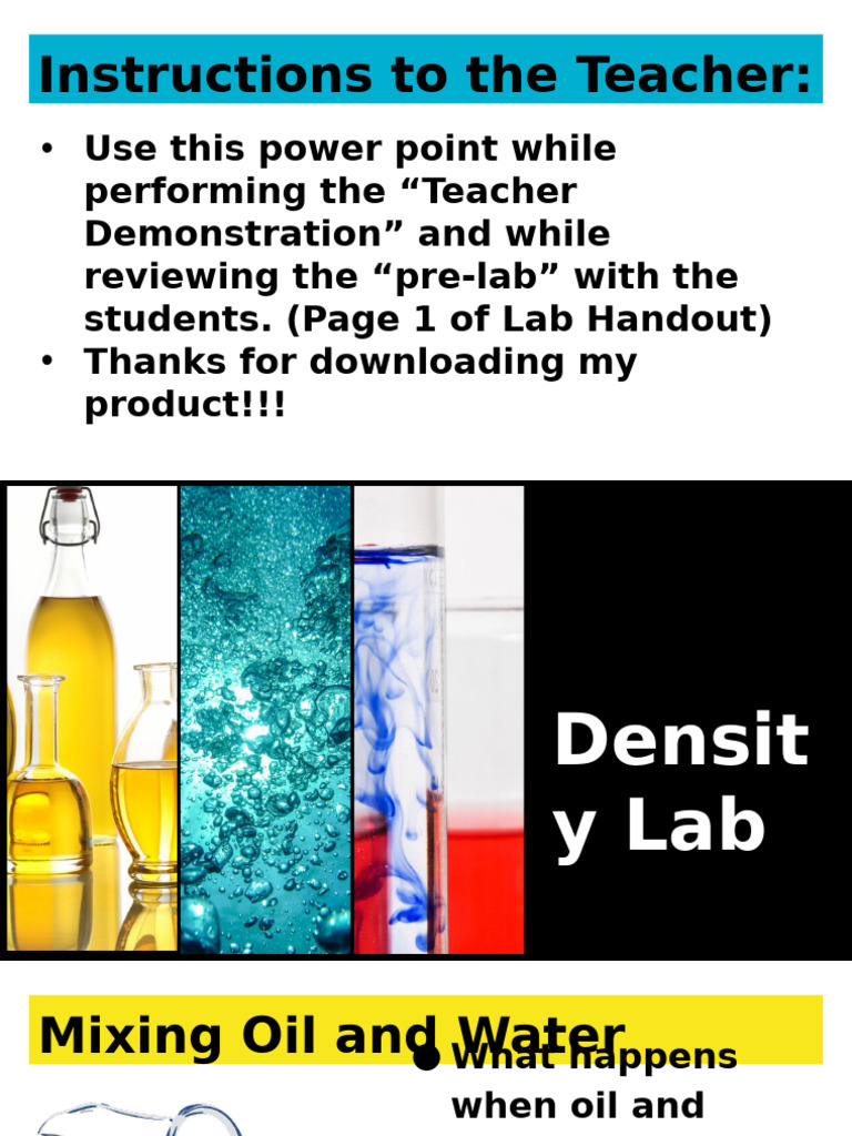 Density Lab | PDF
