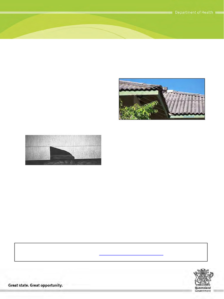 Asbestos Cracked Damaged Weathered Asbestos Cement Sheeting | PDF ...