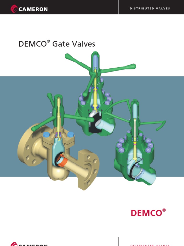 Demco Gate Valve | PDF | Valve | Pipe (Fluid Conveyance)