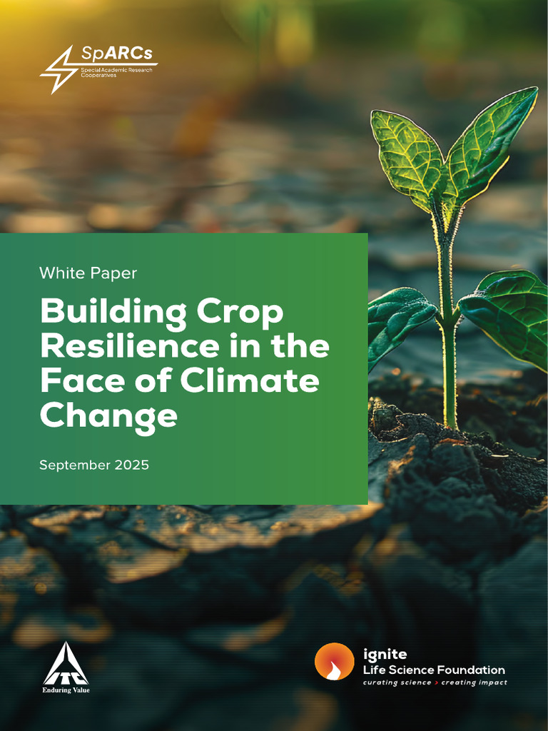 Building Crop Resilience in The Face of Climate Change Sept 2025 | PDF