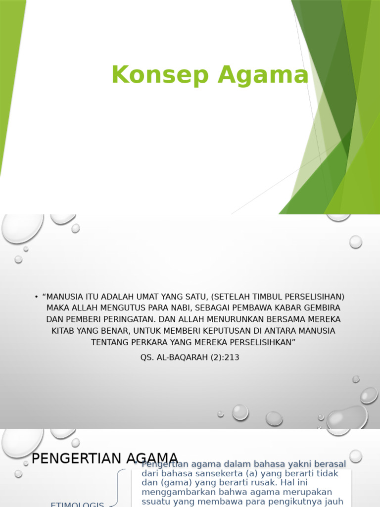 Pertemuan 1-Konsep Agama | PDF