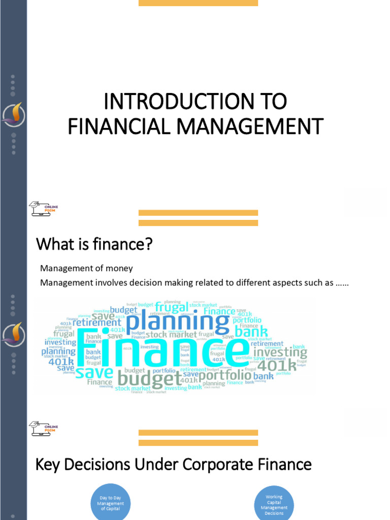 Financial Management Basics and WACC | PDF | Net Present Value | Cost ...