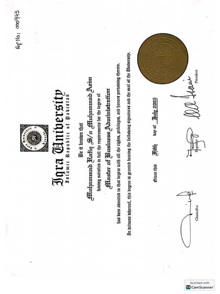 Degrees and Transcripts - Experience | PDF