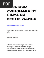 Kusvira Mai Mufundisi: Part 1-23 | PDF