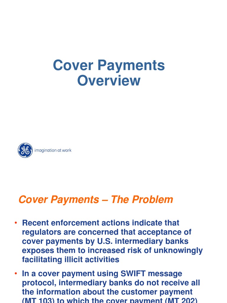 Cover Payments | PDF | Payments | Banks