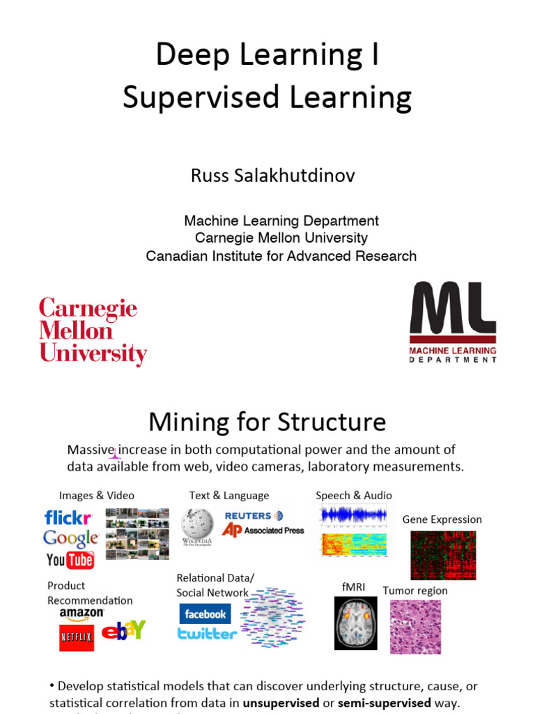 Deep Learning Supervised | PDF | Machine Learning | Applied Mathematics