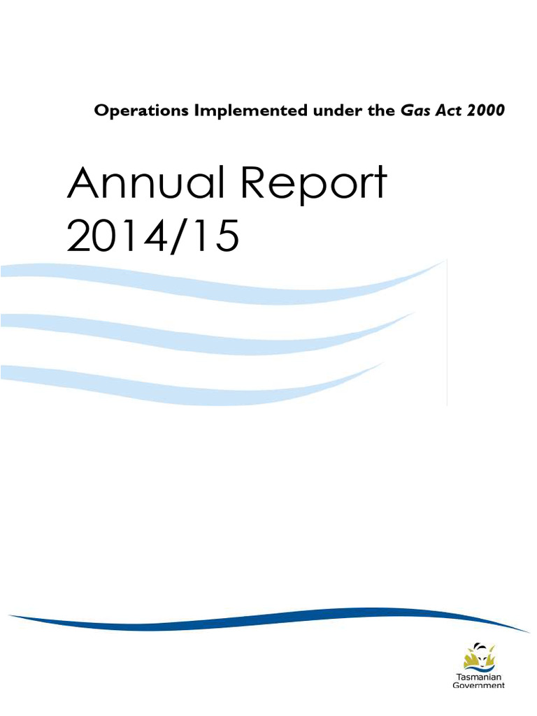 Gas Safety Annual Report 2014/15 | PDF | Natural Gas | Biogas