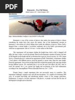 Measuring g via Free-Fall Experiment | PDF | Uncertainty | Distance