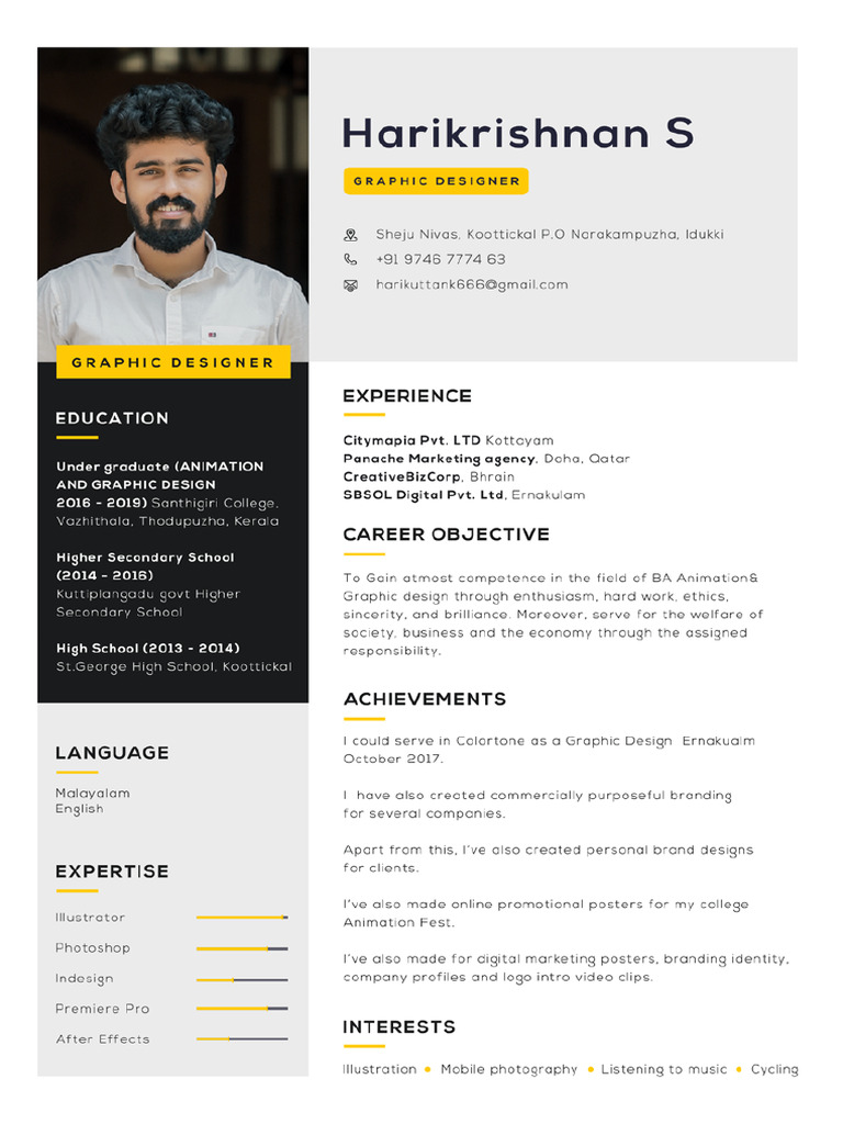 Resume Hari Krishna Ns | PDF