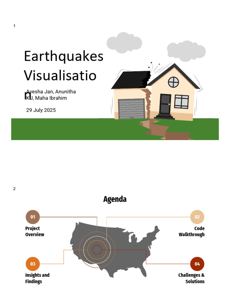 Earthquakes Visualisation | PDF | Software Engineering | Computing