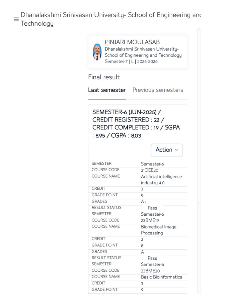6th Result | PDF
