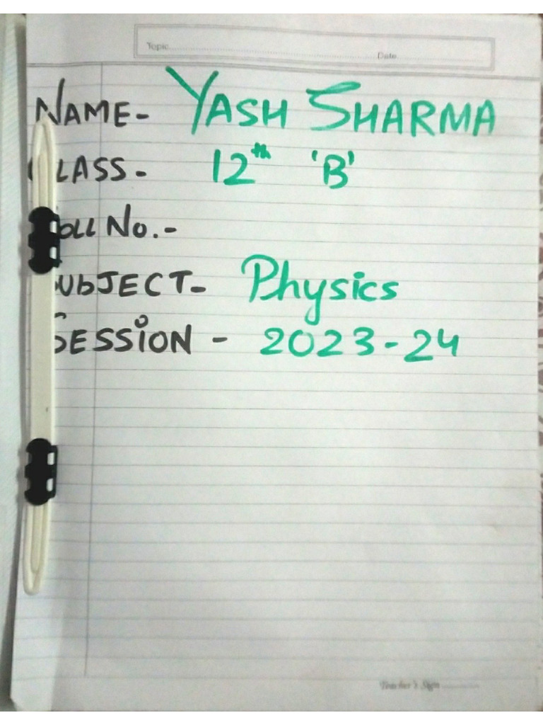Project File, Topic - Phenomenon of Diffraction of Light | PDF