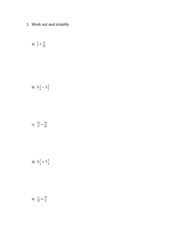 Revison 8 | PDF