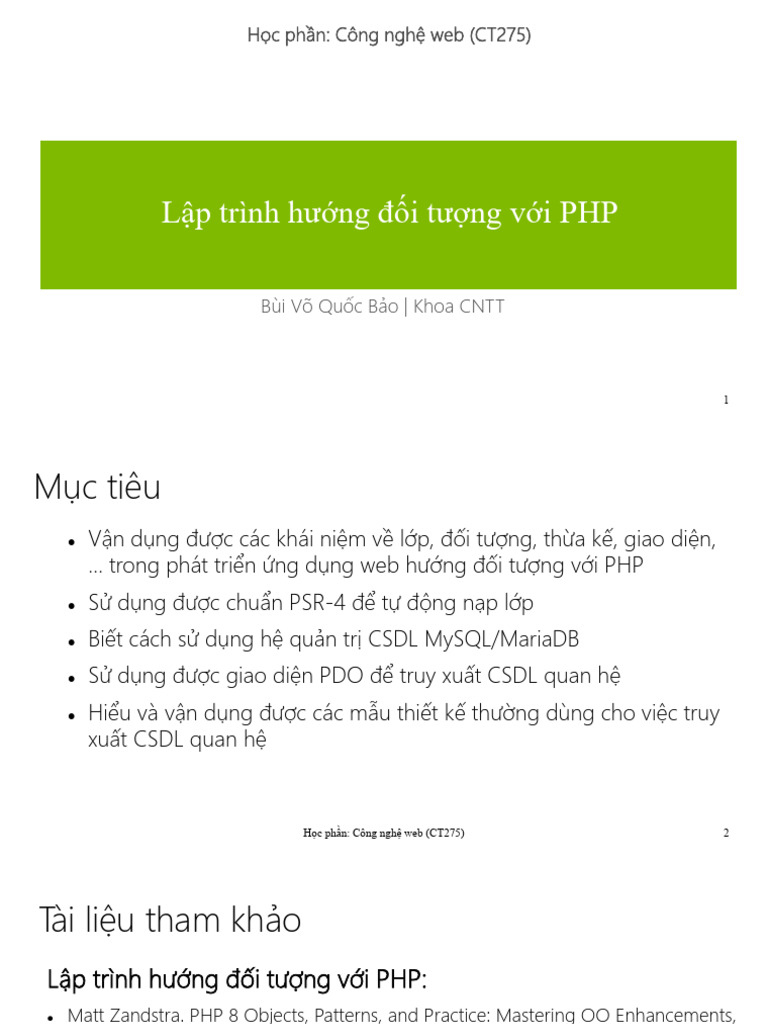 3 Php-Oop | PDF