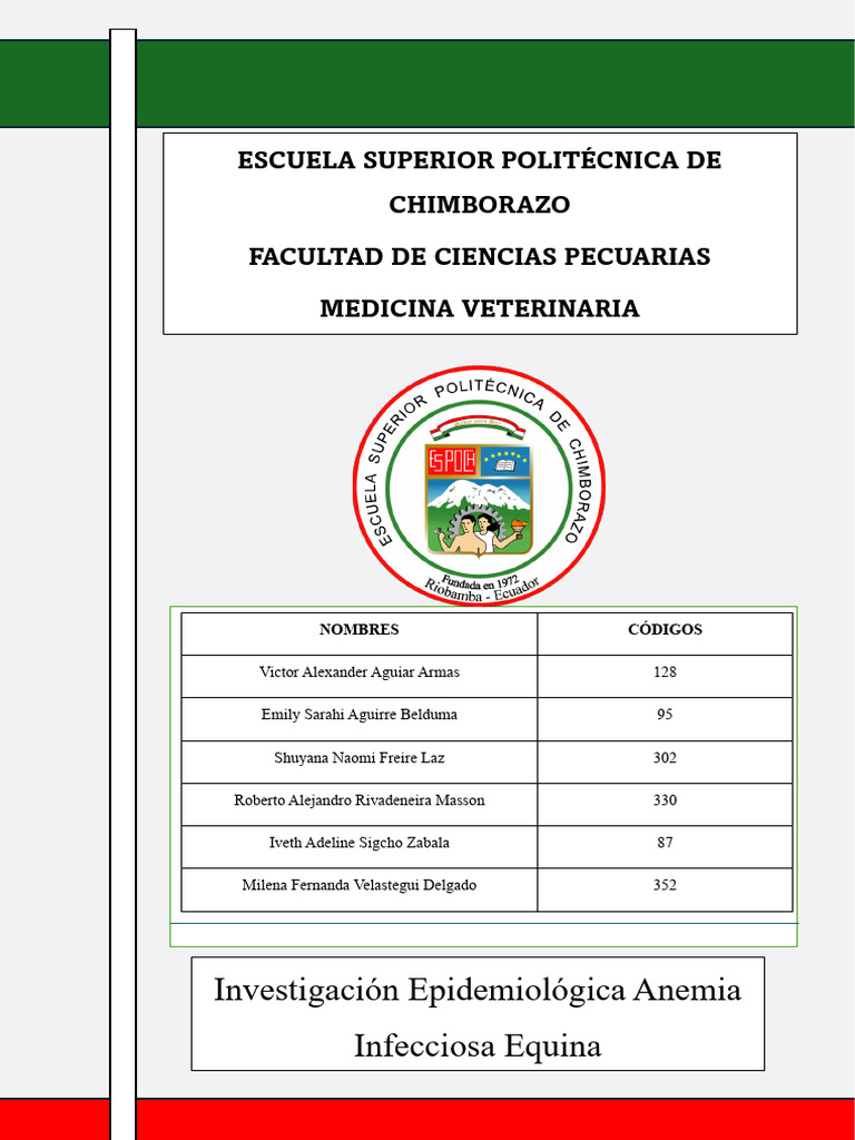 Anemia Infecciosa Equina en Caballos | PDF | Virus | Infección
