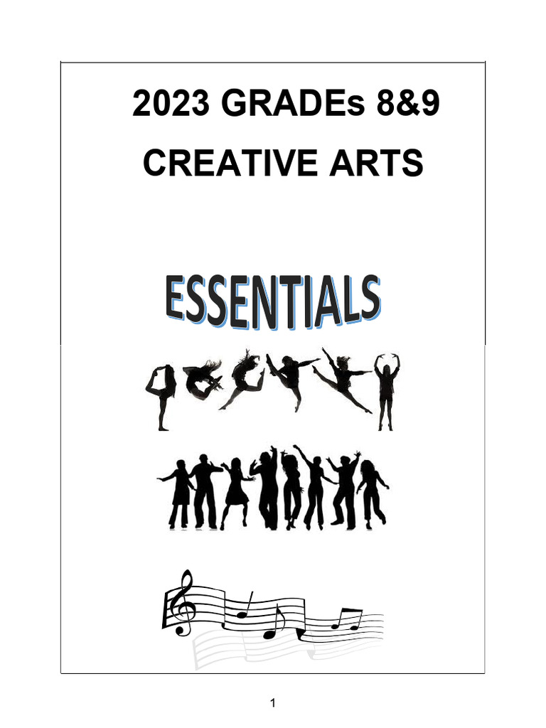 2023 Creative Arts Lesson Plans Grade 8 | PDF | Dances | Rhythm