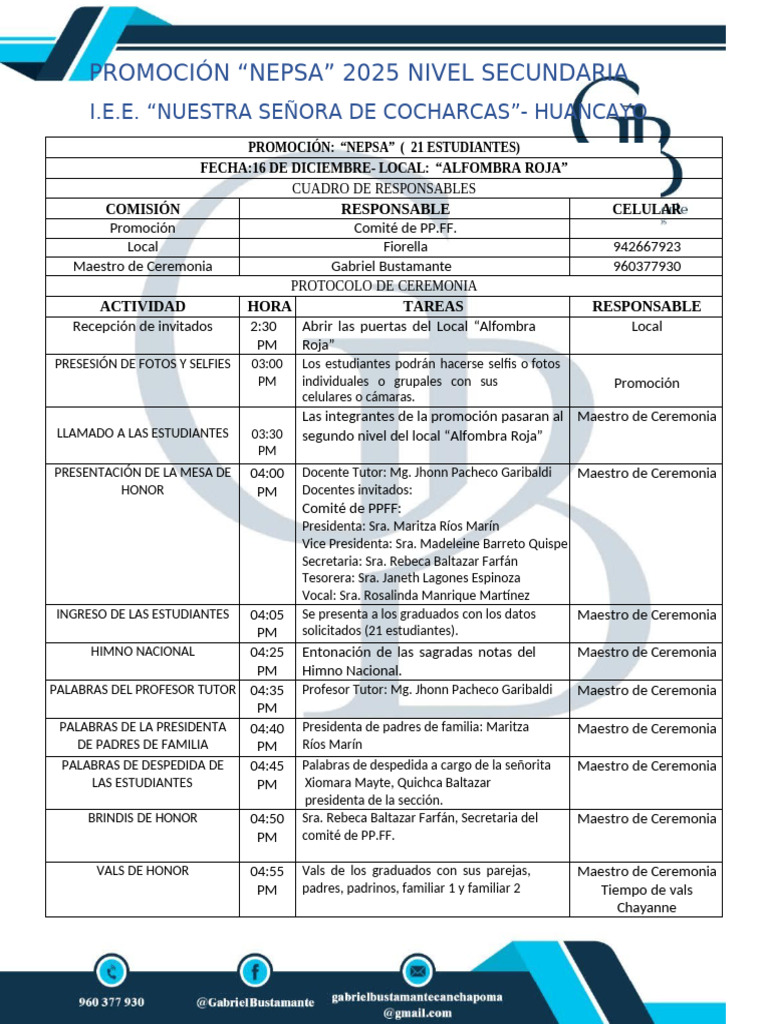 Programa Promocion NEPSA - 16 de Diciembre | PDF