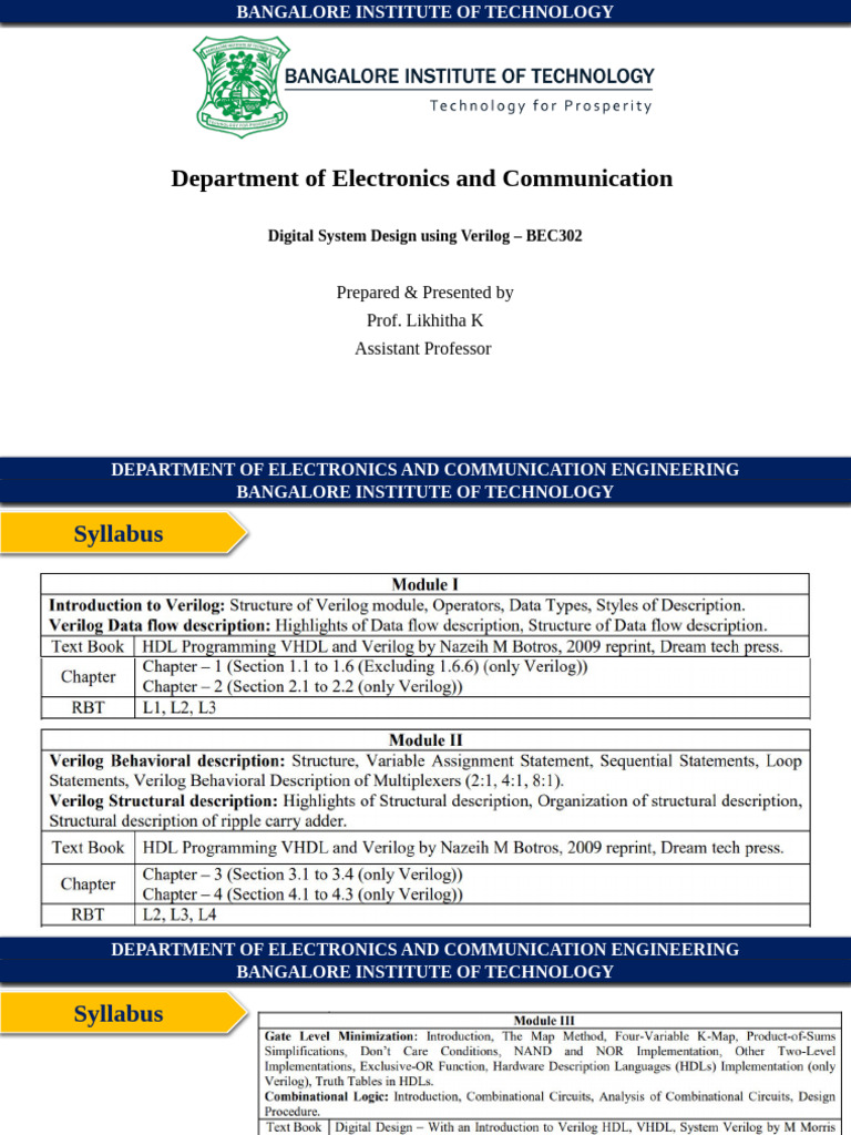 DSDV Module 1 | PDF | Computer Programming | Electrical Engineering