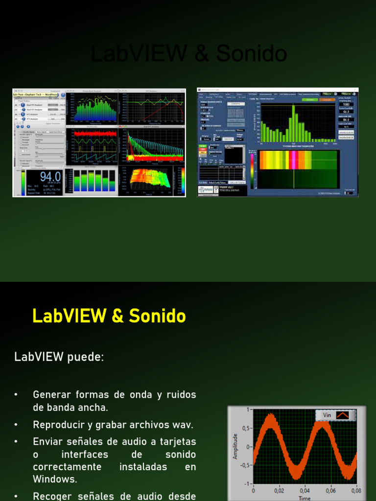 PA 13 LabView y Sonido | PDF