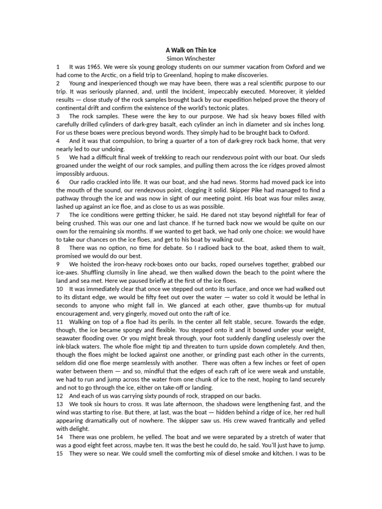 U5 Text A With Translation | PDF | Earth Sciences