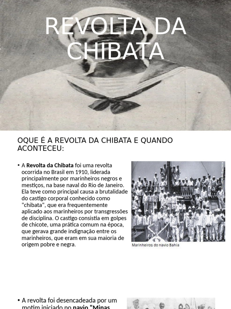 Revolta da Chibata: Luta e Legado | PDF | Brasil