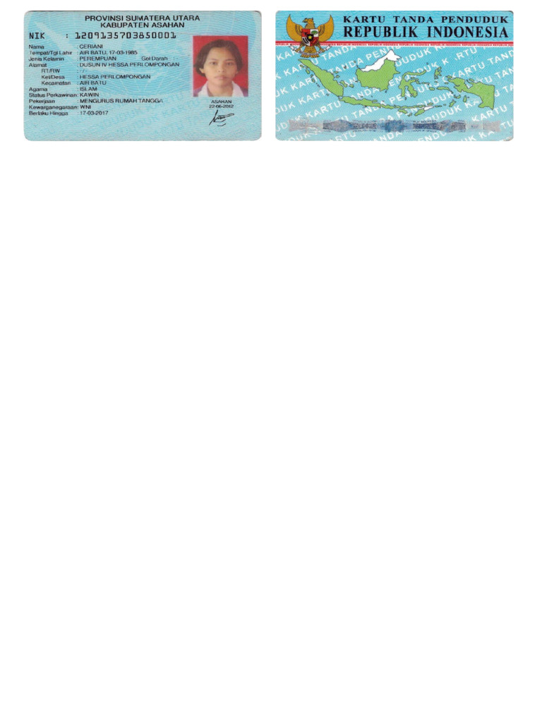 Vaksin Kosong Cetak KTP | PDF