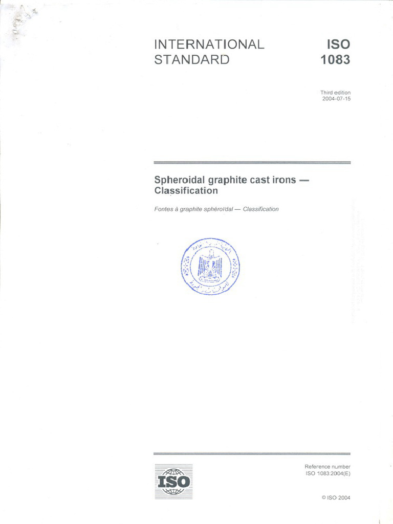 Iso 1083 | PDF