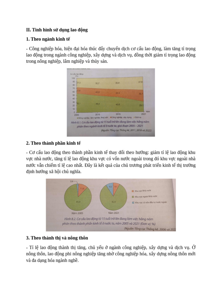 II. Tình Hình S D NG Lao Đ NG | PDF